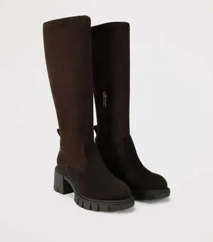 Kurt Geiger Suede Clarence Knee-high Boots
