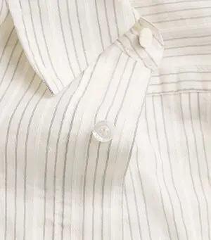 SYSTEM Cotton Stripe Shirt
