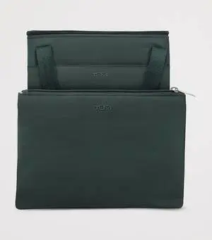 Tumi Nylon Just In Case Tote Bag - Green