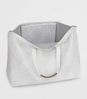 Tumi Nylon Just In Case Tote Bag - Grey