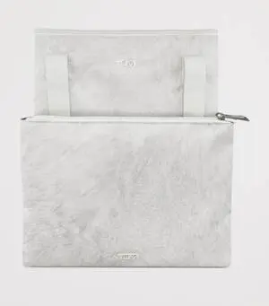 Tumi Nylon Just In Case Tote Bag - Grey