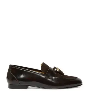 Marina Rinaldi Leather-suede Moccasins