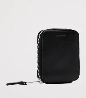 ALLSAINTS Leather Clymer Zip-fastened Wallet
