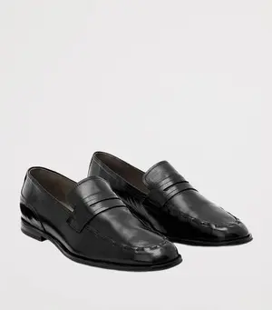 ALLSAINTS Leather Jules Stitch Loafers