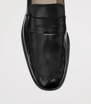 ALLSAINTS Leather Jules Stitch Loafers
