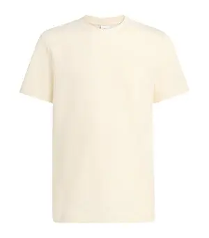 Bogner Stretch-cotton Logo Ryan T-shirt - Ivory