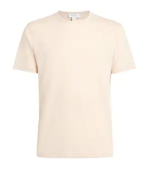 Sunspel Supima Cotton Classic T-shirt - Brown