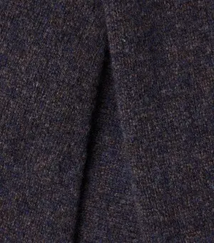 Sunspel Lambswool Knitted Polo Sweater