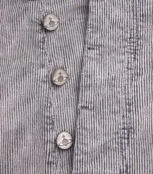 VIVIENNE WESTWOOD Corduroy Twisted Seam Straight Jeans