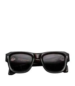 JACQUES MARIE MAGE Conrad Square Sunglasses - Grey