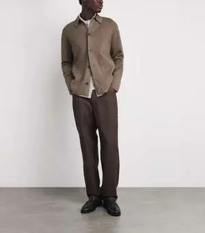 Vince Milano-knit Overshirt
