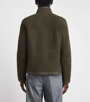 Vince Suede-shearling Jacket