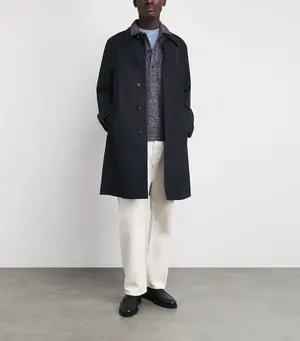 Vince Donegal Check Polo Sweater