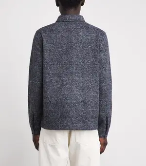 Vince Donegal Check Polo Sweater