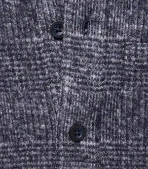 Vince Donegal Check Polo Sweater