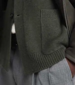 Vince Wool-cashmere Knitted Blazer