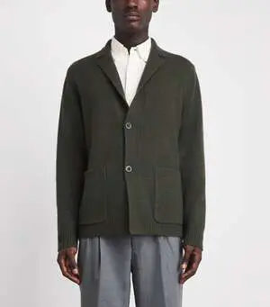 Vince Wool-cashmere Knitted Blazer