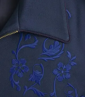 Drole De Monsieur Embroidered Bomber Jacket