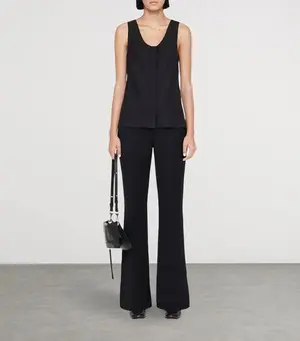 ALLSAINTS Silk-blend Milla Tank Top
