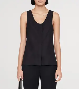 ALLSAINTS Silk-blend Milla Tank Top