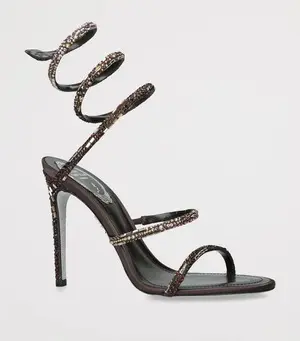 Rene Caovilla Embellished Heeled Sandals 105