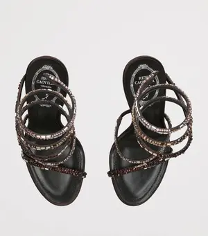 Rene Caovilla Embellished Heeled Sandals 105