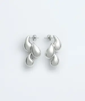 Bottega Veneta Drop Chain Earrings
