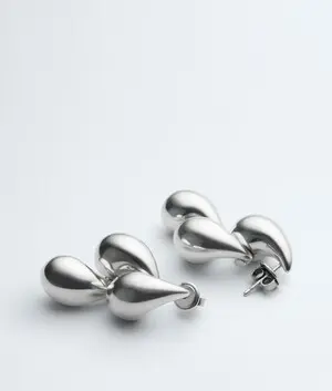Bottega Veneta Drop Chain Earrings