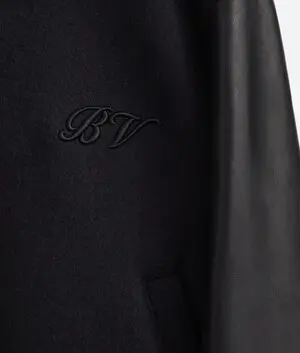 Bottega Veneta Wool And Leather Blouson