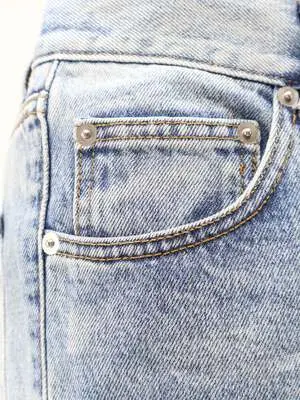 TONYWACK Recut Flared Cotton Jeans