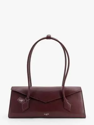 Alaïa Le Teckel Flap Leather Handbag - Red