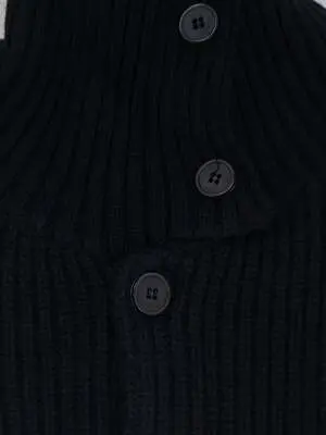 TONYWACK Buttonup Ribbed Wool And Cotton Cardigan