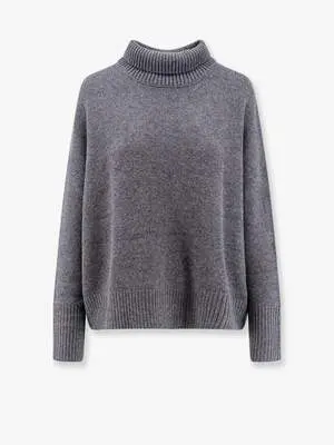 LISA YANG Heidi Cashmere Turtleneck - Grey
