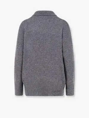 LISA YANG Heidi Cashmere Turtleneck - Grey