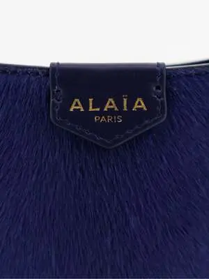 Alaïa Ponyskin Hobo Handbag