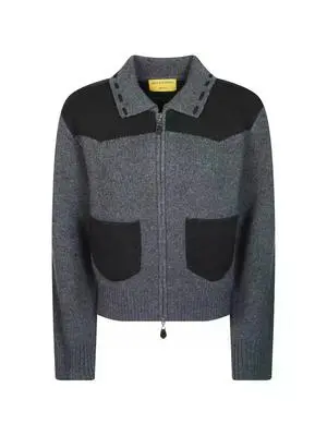 Guest In Residence Saddle Up! Panelled Knit Jacket