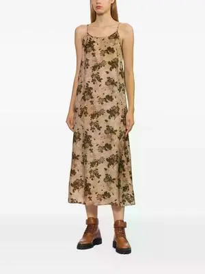UMA WANG Floral-print Slip Dress