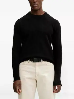 LINDBERGH Crew-neck Ribbed-trim Sweater