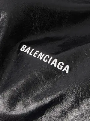 Balenciaga Shopper Dustbag Large Leather Tote Bag