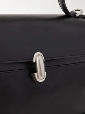 Savette Soft Symmetry Leather Top Handle Bag