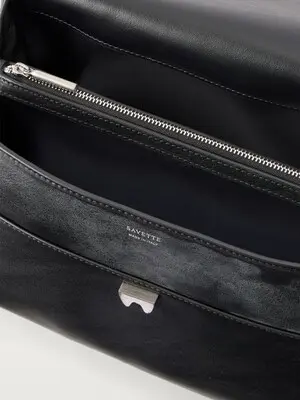 Savette Soft Symmetry Leather Top Handle Bag