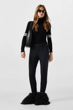Bogner Elaine Softshell Stirrup Pants With Gussets