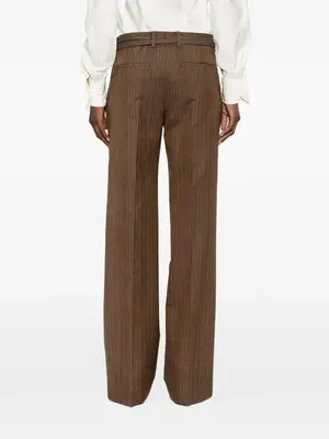 Dries Van Noten Trousers With A Fitted And Slightly Flared Silhouette