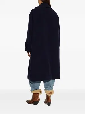 Chloé Oversized Double-breasted Long Wool Coat