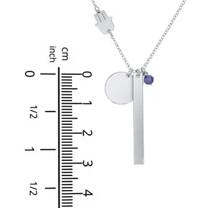 Jewlr Milestone Necklace With Hamsa Charm
