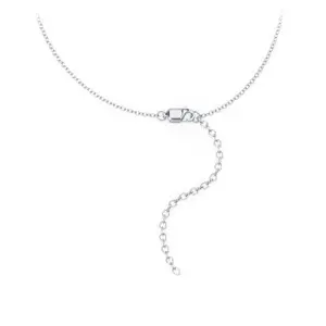 Jewlr Padlock Anklet With Accent Stone