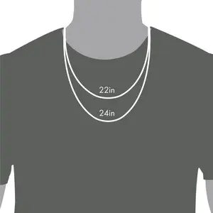 Jewlr Evil Eye Disc Necklace With Gemstone