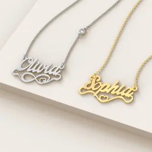 Jewlr Stylized Name Necklace