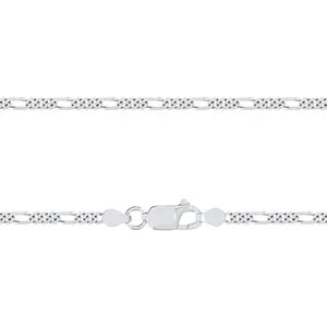 Jewlr Personalized Name Necklace With Figaro Chain