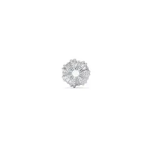 Jewlr Ocean Collection Single Stud With Accent Sea Urchin